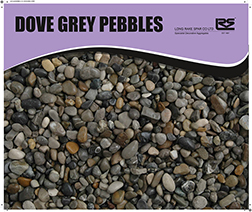 Dove Grey Pebbles | Natural Seelction | Long Rake Spar